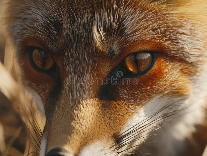 Red Fox Face Close Up stock image. Image of close, face - 373213387