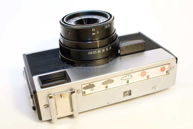 Close Up Shot of a Retro Film Camera Stock Photo - Image of retro ...