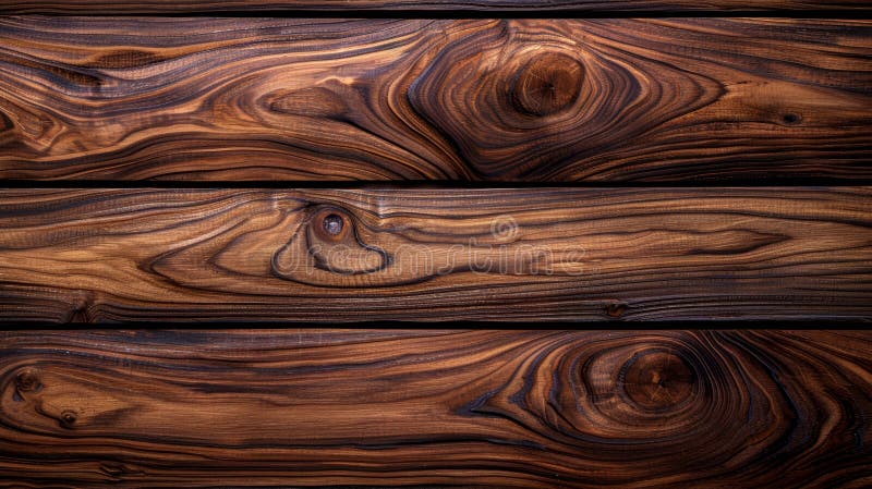 Close-up Shot of Rich Brown Wood Grain with Intricate Patterns. Perfect ...