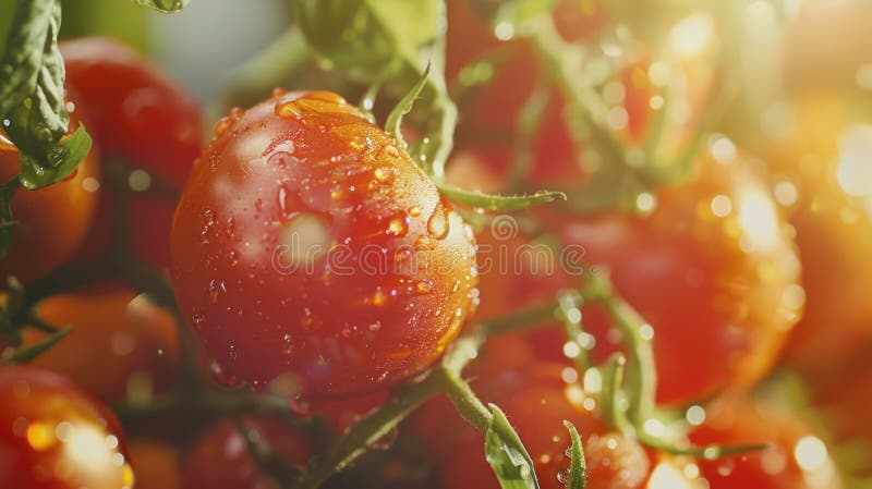 Close Up Shot of Ripe Tomatoes, Perfect for Food-related Projects Stock ...