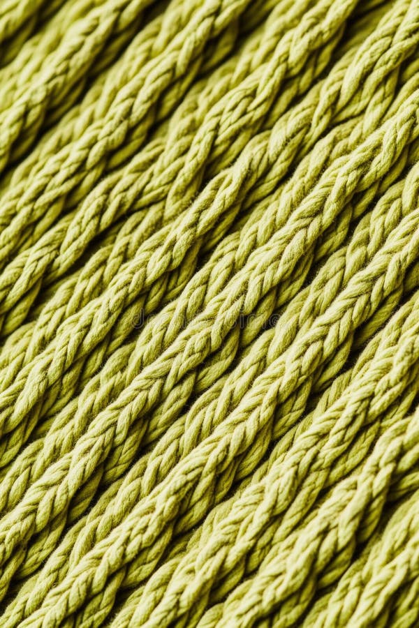 Close-up Shot of a Rope of Yarn, Ideal for Textile or Craft-related ...
