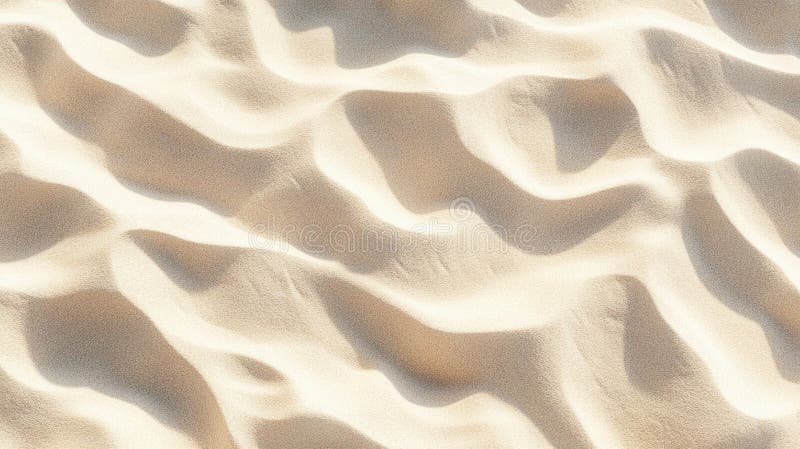 A Close-up Shot of Sand Reveals Intricate Patterns and Textures, with ...