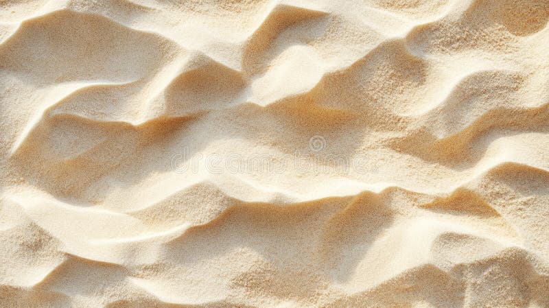 A Close-up Shot of Sand Reveals Intricate Patterns and Textures, with ...