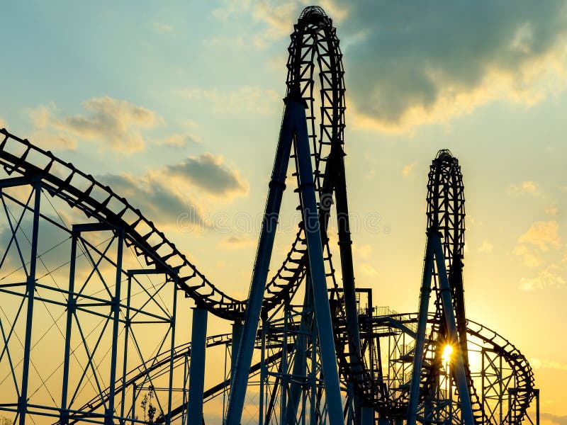 The Roller Coaster stock photo. Image of vacation, roller - 245750100