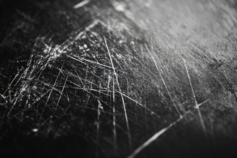 A Close-up Shot of a Scratched Surface with Rough Texture Stock Image ...
