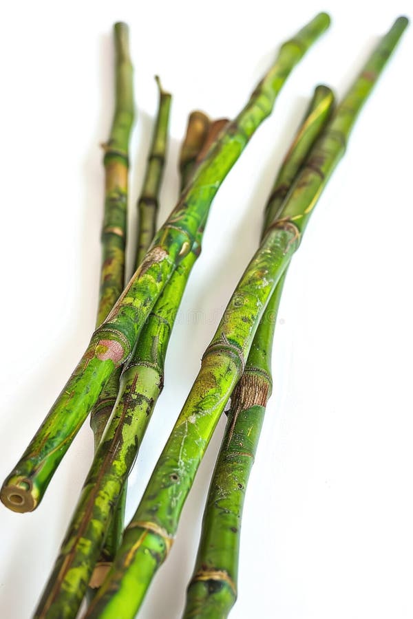 A Close-up Shot of Several Bamboo Sticks Arranged Together ...