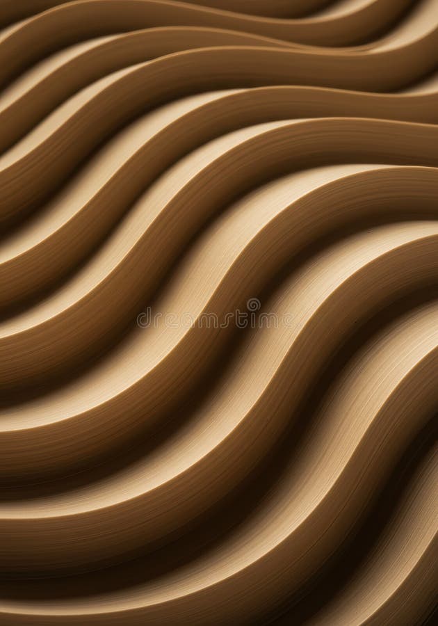 Abstract Wooden Wave Texture Stock Photo - Image of decorative ...