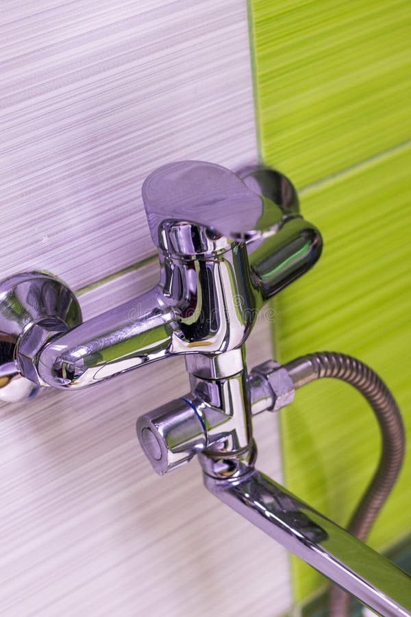 Close Up Shot of a Shower. Indoors Stock Photo - Image of interior ...