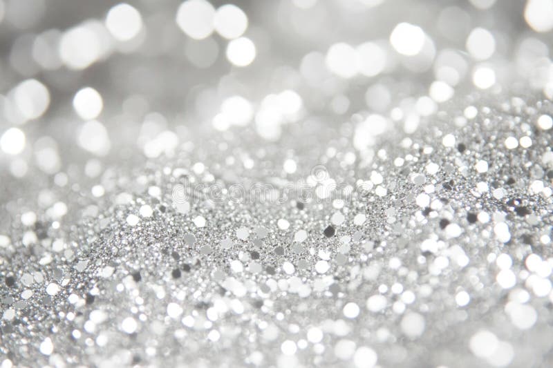 A Close-up Shot of a Silver Glitter Background, Great for Adding Some Sparkle To Your Design ...