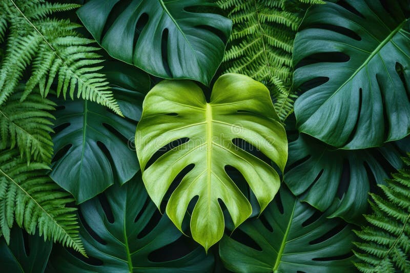 Close-up Shot of a Single Leaf from a Plant Stock Photo - Image of ...