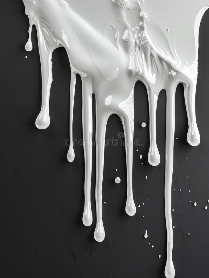 Black and White Liquid Drop Stock Photo - Image of science, black ...