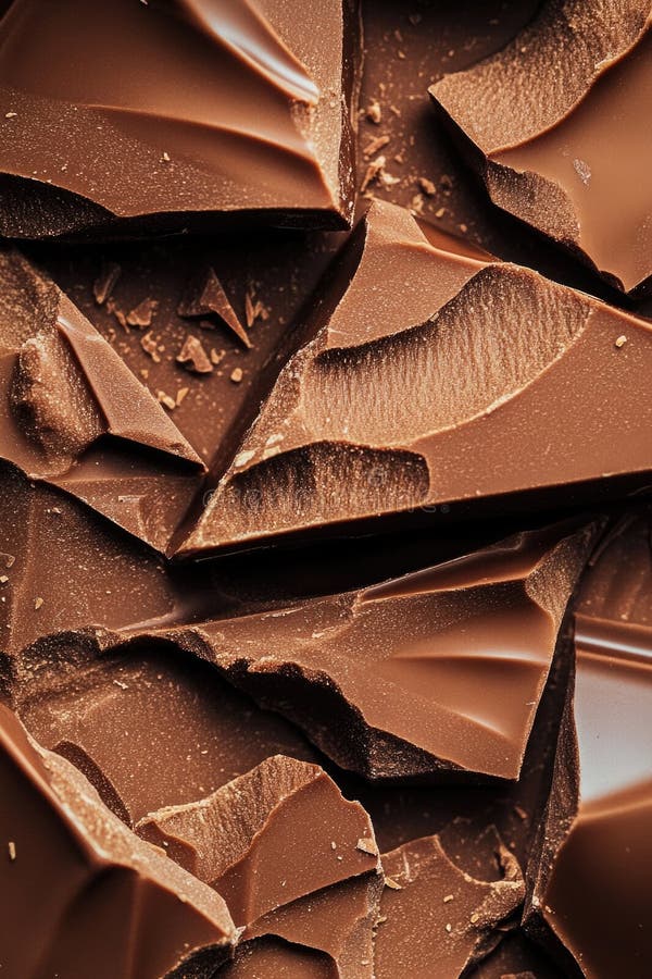 A Close-up Shot of a Single Piece of Chocolate Stock Image - Image of ...