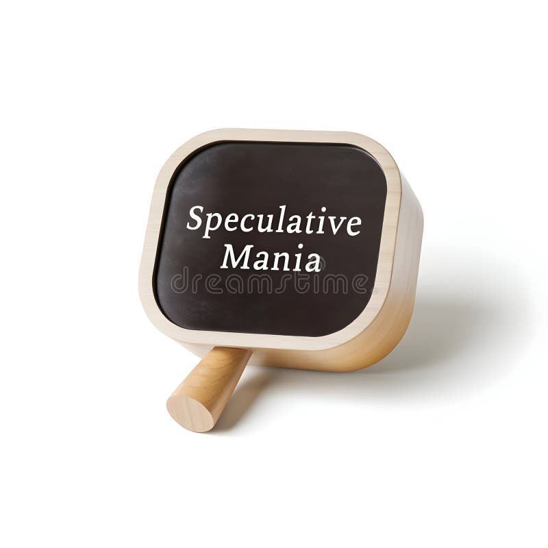 Speculative Mania Sign Text Word Image Stock Illustration ...