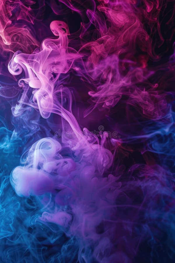 A Close-up Shot of Smoke in the Air, Ideal for Use in Scenes Where ...