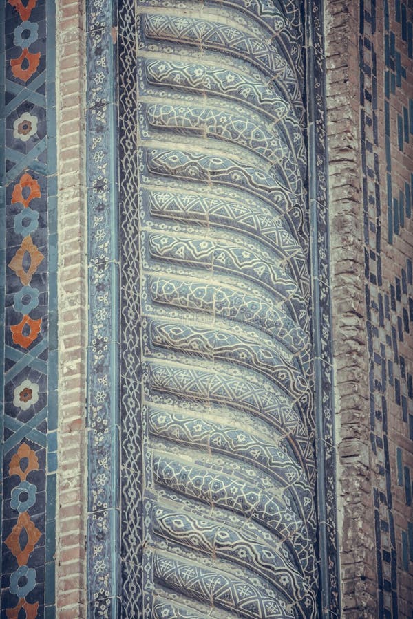 Arabic Decorations on a Wall Stock Photo - Image of arabic, geometric ...