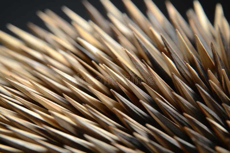 Close-up Shot of Spiky Hedgehog Quills Stock Photo - Image of hedgehog ...
