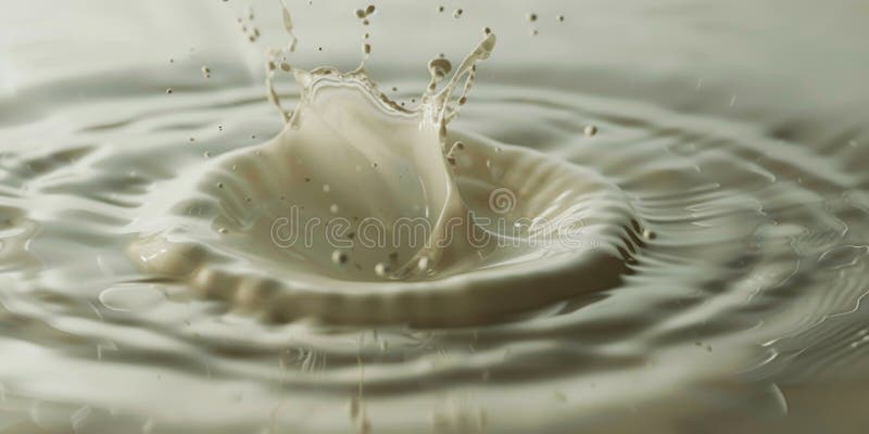 Milk splatter on white stock illustration. Illustration of recipe ...