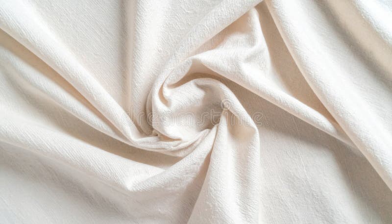 Close Up Shot of Swirled Light Beige Textile Fabric Texture Material Stock Illustration ...