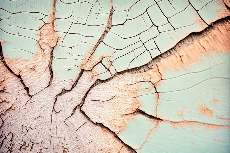 Close-up Shot of the Texture of a Tree with Pink Bark. Generated by AI ...