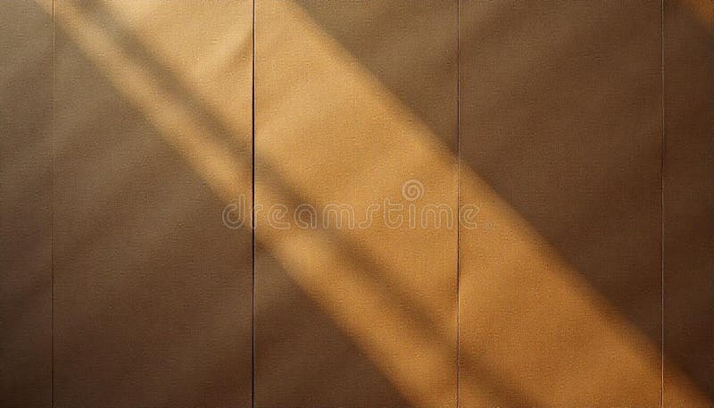 Brown Wall Panels with Sunlight for Abstract Texture Background Stock ...