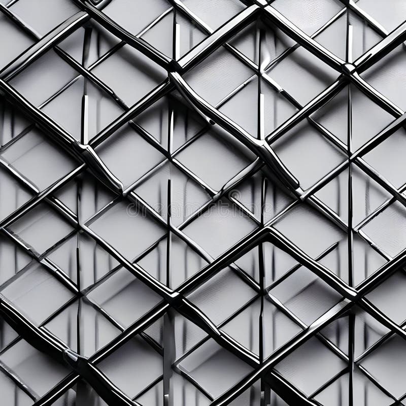 A Close-up Shot of a Textured Metal Grate, with Abstract Lines and ...