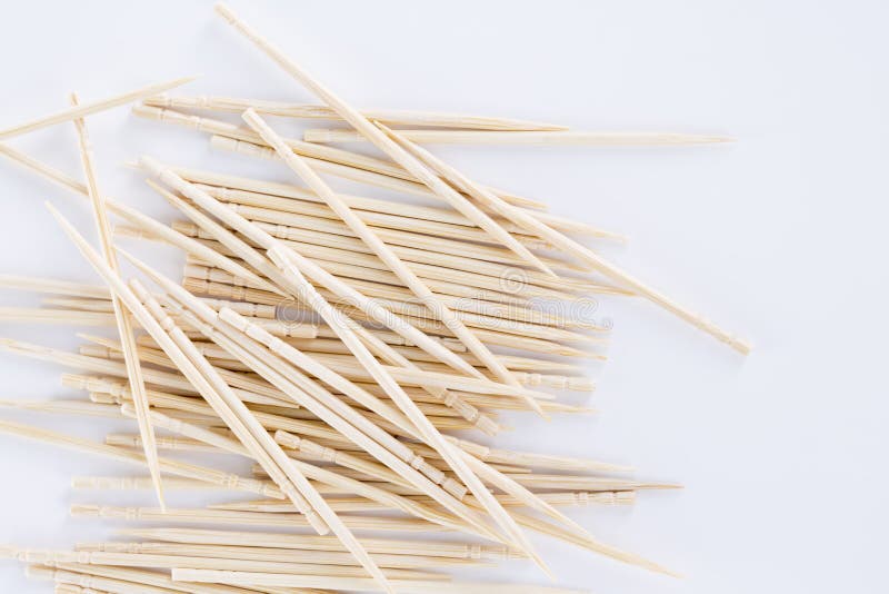 Pair of Toothpicks stock image. Image of wooden, macro - 6976889
