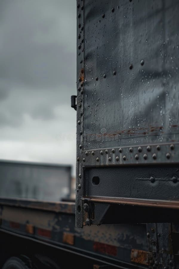 A Close-up Shot of a Train on a Train Track, with Details of the Wheels ...
