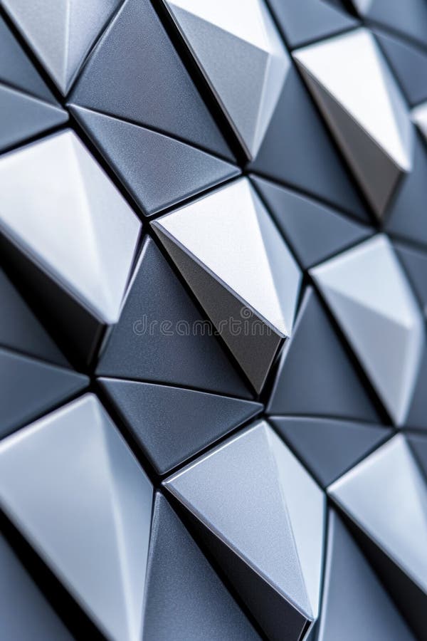Close-up Shot of a Unique Triangle-shaped Wall, Perfect for ...