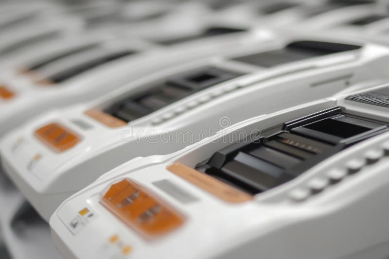 Close-up Shot of Various Electronic Devices Arranged Together Stock ...