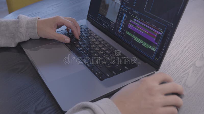 Video Editing Process stock footage. Video of camera - 110665996