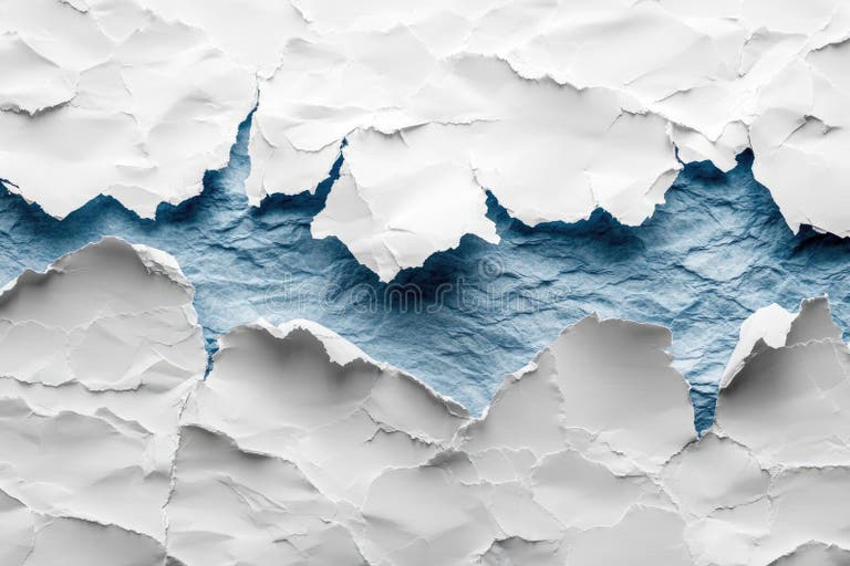 Close-up Shot of a White and Blue Wall with No Additional Objects or Distractions Stock Image ...