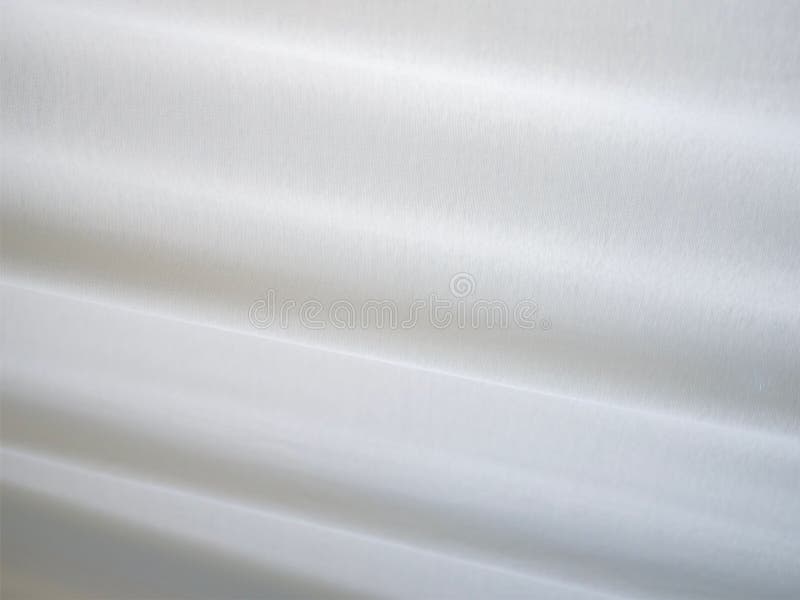 Close-up Shot of White Plain Cloth with Subtle, Light-colored Linear ...
