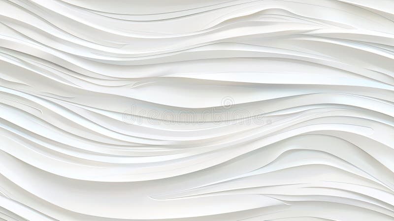 A Close-up Shot of a White Wall with an Abstract Wavy Texture SEAMLESS ...