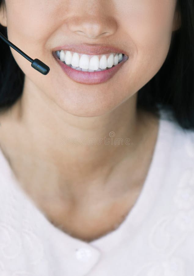 Close Up Shot of Woman Working from Home Stock Image - Image of hatha ...