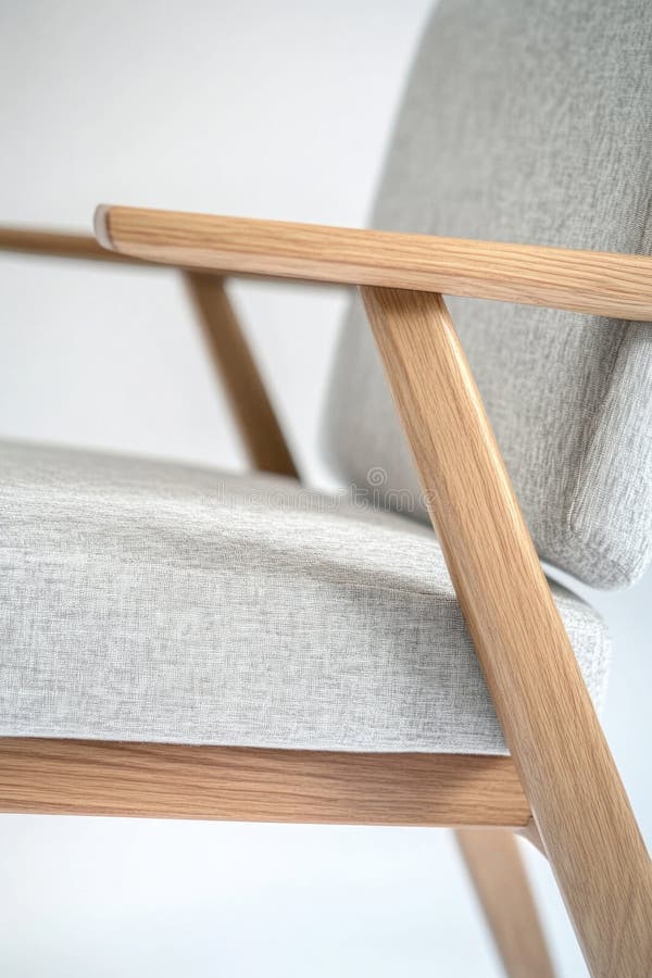 Close Up Shot of a Wooden Chair Frame, Useful for Design and Decoration ...