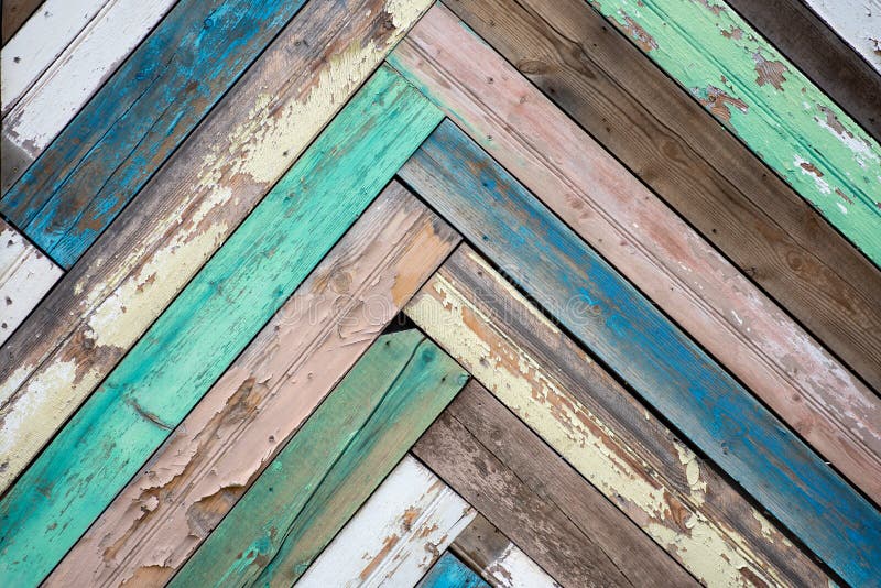 Close Up Shot of Wooden Panels Forming a Pattern Stock Image - Image of ...