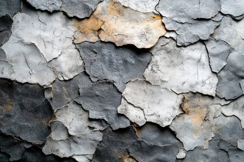 A Close-up Shot of a Worn-out Wall with Flaking Paint Stock Photo ...
