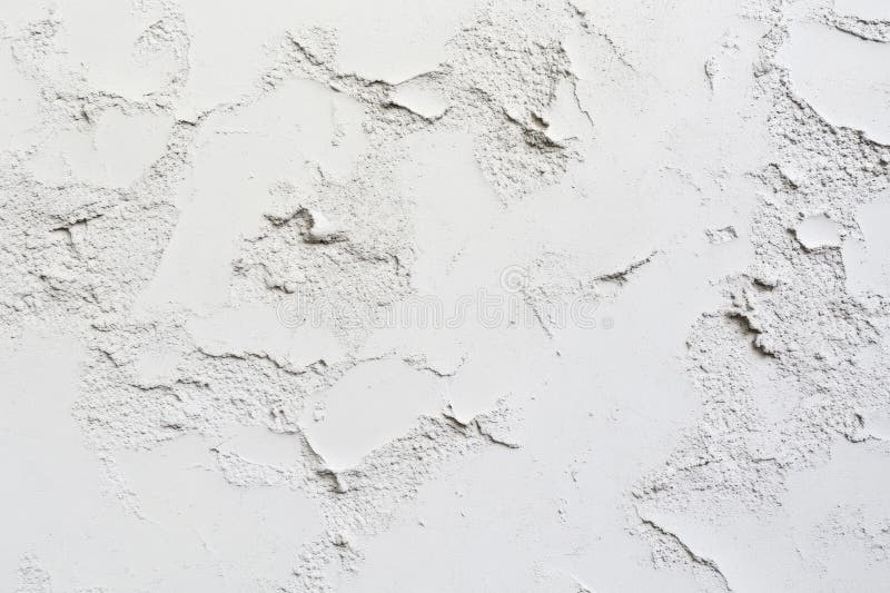 Close-up Shot of a Worn Out White Wall with Peeling Paint Stock Image ...