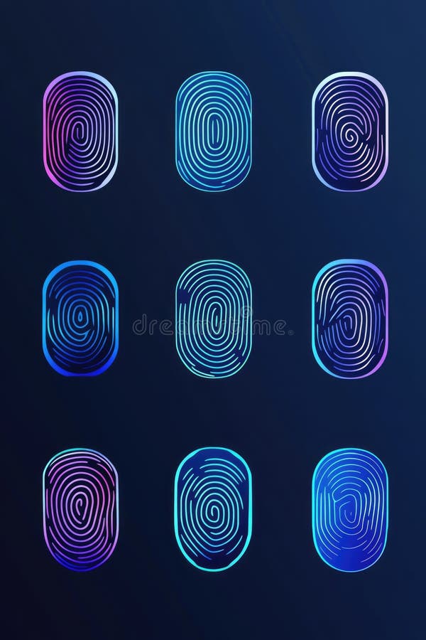Fingerprint samples stock image. Image of crime, fingerprints - 377261435