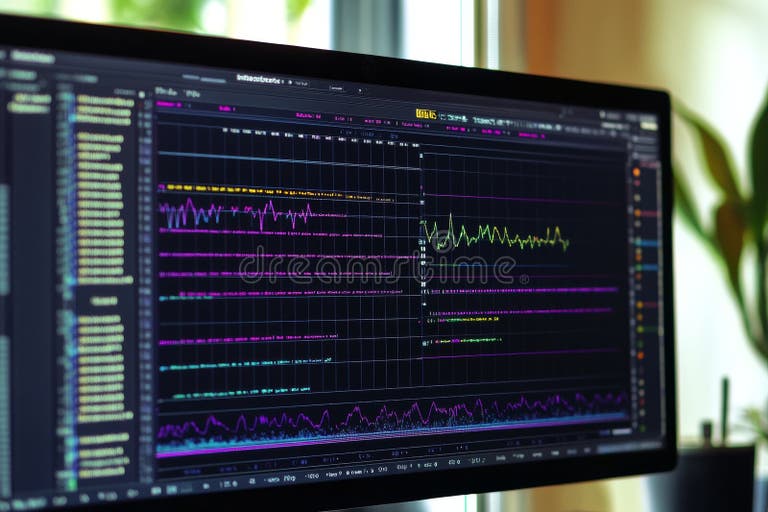 This Close-up Showcases a Detailed Python Script on a Computer Screen ...