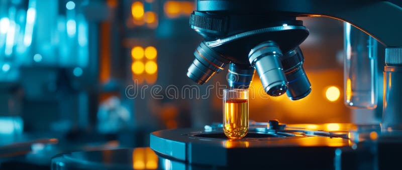 This Close-up Shows the Intricate Components of a High-tech Laboratory ...