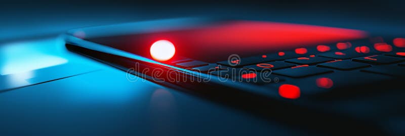 This Close-up Shows a Smartphone Screen with Pixelated Patterns ...