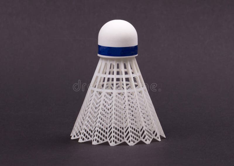 Shuttle with a Badminton Indoor Stadion View Stock Photo - Image of ...