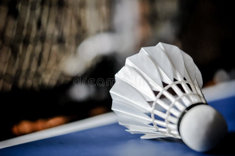 Close-up of Shuttle Badminton Stock Image - Image of fitness ...