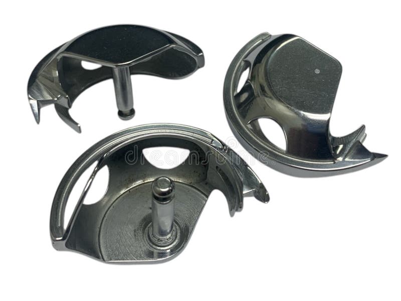 Close?up? Shuttle Hook? for? Sewing? Machine??, Isolated? on? White ...