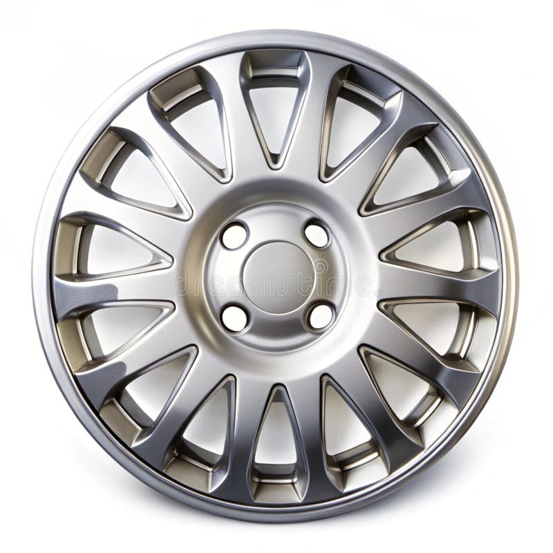 Close Up of Silver Hubcap Design Suitable for Car Wheels and Vehicle ...