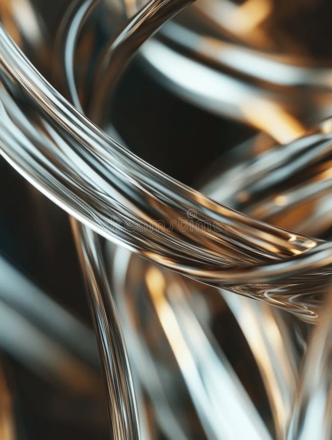 Close-Up of Silver Metal Wire Stock Illustration - Illustration of ...