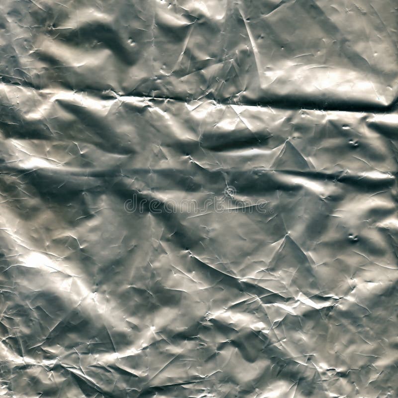 Close-up Silver Wrapper Paper Texture Stock Image - Image of fabric ...