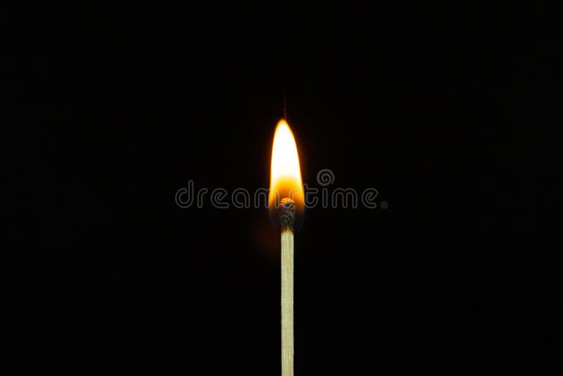 Single Matchstick in Centre of a White Background, Matchstick Mobile ...