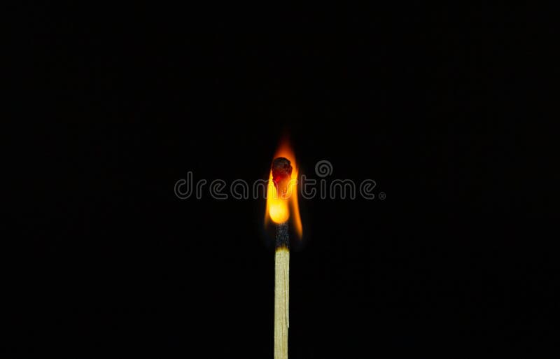 Single Matchstick in Centre of a White Background, Matchstick Mobile ...